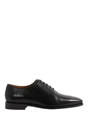 REISS Mead Lace-up Formal Leather Shoes - Black