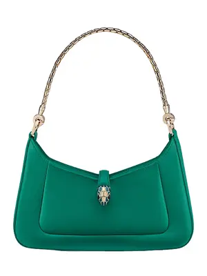 BVLGARI Serpenti Baia Small Shoulder Bag - Green