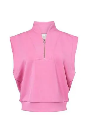 Varley Loretta Half-zip Top - Ibis Rose