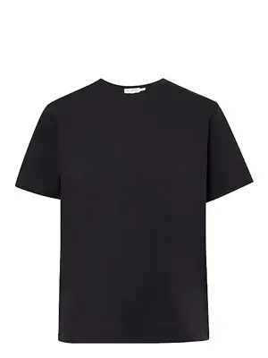 Good American Heritage Regular-fit Cotton-jersey T-shirt - Black001