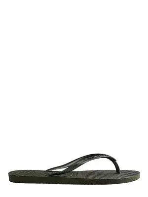 Havaianas Top Embossed Logo Rubber Flip-flops - Green Olive