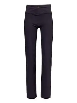 ADANOLA Ultimate Wrap-over Yoga Trousers - Black