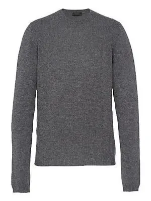 Prada Regular-fit Cashmere Jumper - Grey