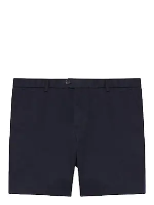REISS Wicket Stretch-cotton Chino Shorts - Navy