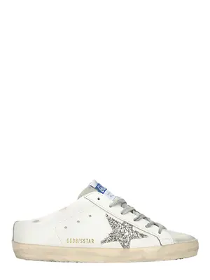 GOLDEN GOOSE Super-star Sabot 81194 Leather Trainers - White/oth