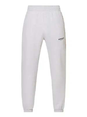 REPRESENT Owners' Club Relaxed-fit Cotton-jersey Jogging Bottoms - Grey
