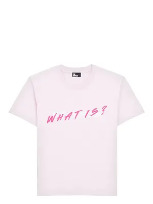 The Kooples Logo Cotton T-shirt - Pale Pink