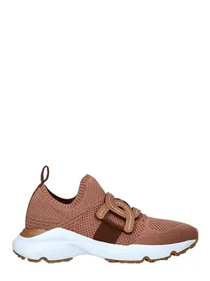 TOD'S Run 54c Calzino Mesh Low-top Trainers - Brown
