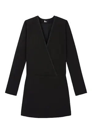 The Kooples Double-breasted Mini Blazer Dress - Bla01
