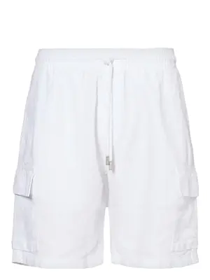 Vilebrequin Baie Drawstring-waist Linen Shorts - Blanc