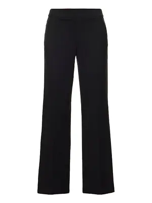 Spanx Supersmooth™ Perfect Fit Ponte Wide Leg Trousers - Classic Black