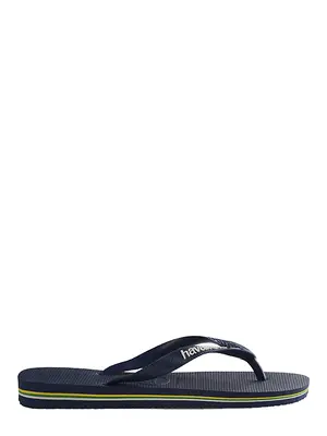 Havaianas Brazil Logo Flip-flops - Navy Blue