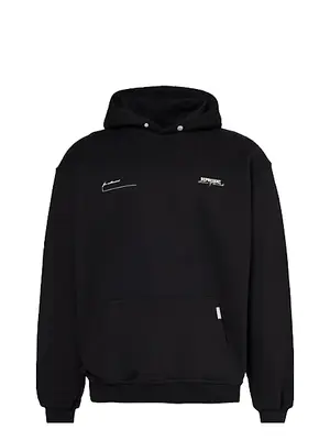 REPRESENT Patron Of The Club Brand-print Hoody - Black