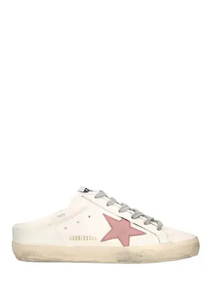 GOLDEN GOOSE Superstar Sabot Leather Low-top Trainers - White/oth