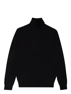 REISS Caine Slim-fit Wool Jumper - Black