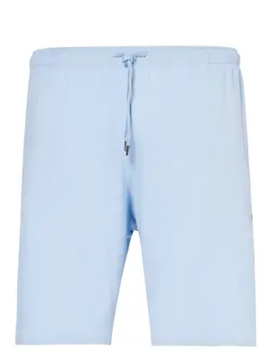 Derek Rose Basel Relaxed-fit Stretch-woven Pyjama Shorts - French