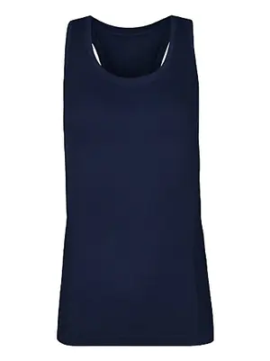 Sweaty Betty Athlete Sleeveless Top - Navy Blue