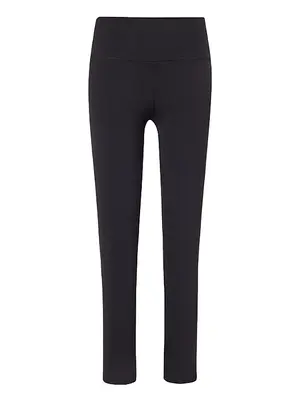 Vuori Bliss Brand-patch Stretch-polyamide Leggings - Black