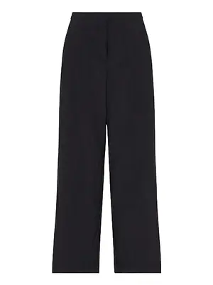 Whistles Ezra Side-stripe High-rise Trousers - Black