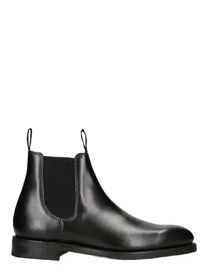 LOAKE Emsworth Leather Chelsea Boots - Black