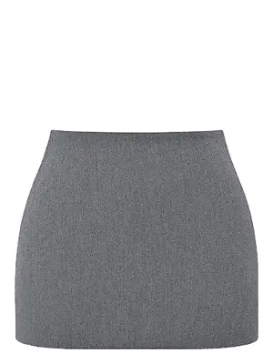 House Of Cb Jessamine A-line Mini Skirt - Grey