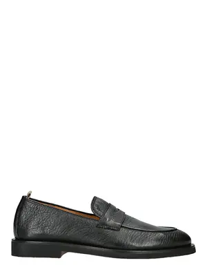 Officine Creative Opera Flex 101 Leather Loafers - Black
