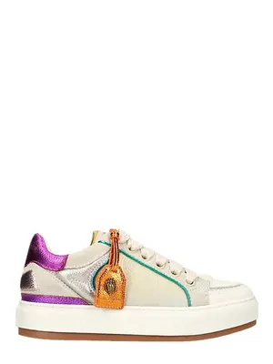 Kurt Geiger Southbank Panelled Leather Low-top Sneakers - Other