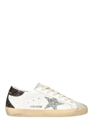 GOLDEN GOOSE Superstar Star-applique Low-top Leather Trainers - White/oth