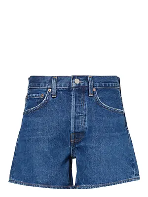 AGOLDE Parker High-rise Denim Shorts - Enamour