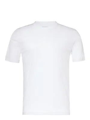 Zimmerli Crewneck Cotton-jersey T-shirt - White
