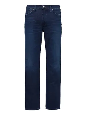 Citizens Of Humanity Elijah Relaxed-fit Straight-leg Jeans - Blue Wing (dk Indigo)