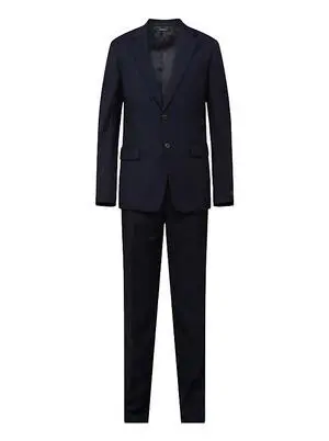 Prada Single-breasted Slim-fit Wool Suit - Black