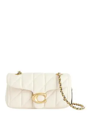 COACH Tabby Leather Cross-body Bag - Chalk