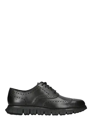 Cole Haan Zerøgrand Leather Oxford Shoes - Black