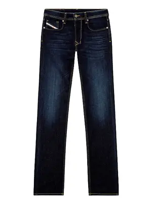 DIESEL® Larkee Faded-wash Straight-leg Stretch-denim Jeans - 1