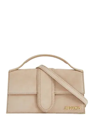 Jacquemus Le Grand Bambino Top-handle Bag - Dark Beige