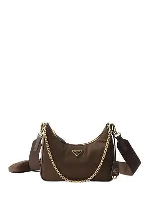Prada Prada Re-Nylon 2005 Shoulder Bag Brown