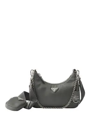 Prada Re-nylon 2005 Shoulder Bag - Grey
