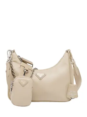 Prada Prada Re-Nylon 2005 Shoulder Bag Neutral