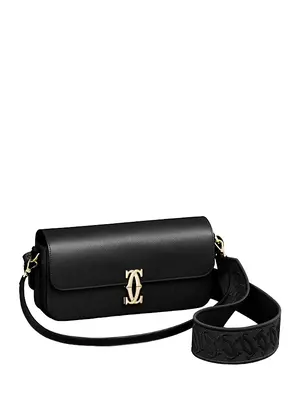 CARTIER C De Cross-body Bag - Black