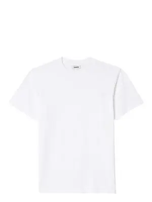 Sandro Logo-embroidered Regular-fit Cotton T-shirt - Naturels