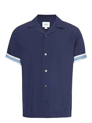 CHE Valbonne Relaxed-fit Woven Shirt - Navy