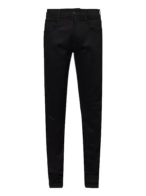 REPLAY Anbass Hyperflex Slim-fit Stretch-denim Jeans - Black