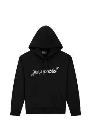 The Kooples Graphic-print Rhinestone-embellished Hoody - Bla01