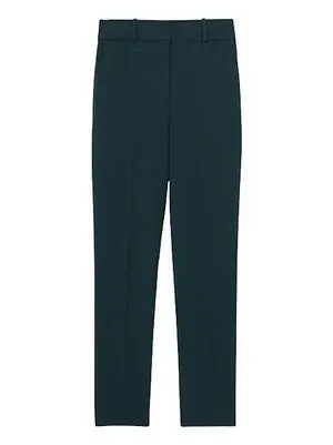 REISS Reiss Gabi Slim-Leg Trousers Teal