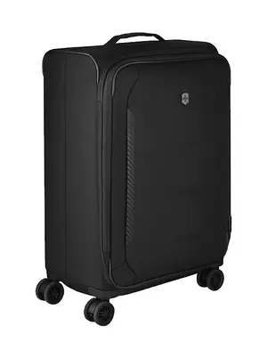 VICTORINOX Crosslight Medium Softside Suitcase 68cm - Black