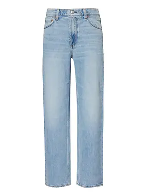 Rag & Bone Harlow Straight-leg Mid-rise Jeans - Lou1