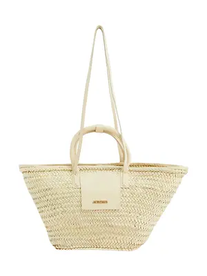 Jacquemus Le Panier Soleil Tote - Ivory