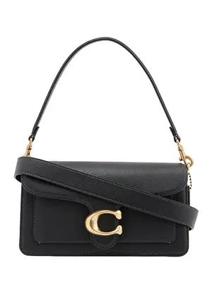 COACH® Tabby 26 Pebbled-leather Shoulder Bag - B4/black