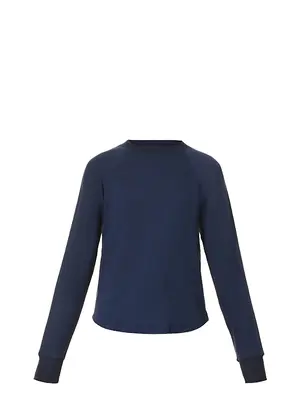 Splits59 Warm Up Stretch-woven Sweatshirt - Indigo